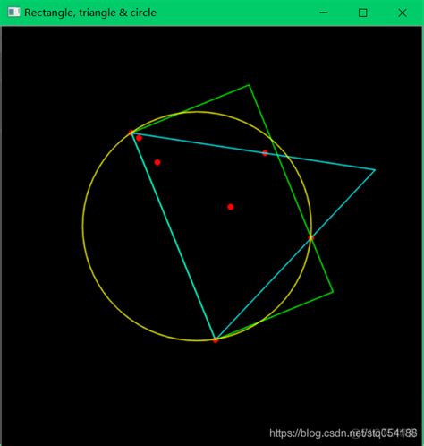Opencv4查找绘制点集轮廓的最小外接矩形、最小外接圆、最小外接三角形 C代码51cto博客opencv求最小外接矩形