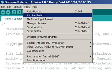 Firmware Update 121 Available Now With Ble Mode Mkr Wifi 1010