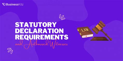 Witnessing Statutory Declarations Know Who Is Authorised
