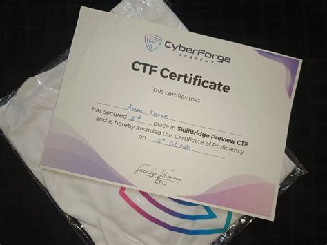 Cybersecurity Ctf Capturetheflag Skillbridge Cyberforge Learningjourney Neverstoplearning