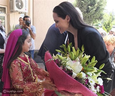 صور أنجلينا جولي وابنتها في تركيا لتحقيق وعدها لطفلة سورية