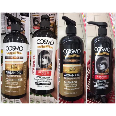 Cosmo Shampoo And Cosmo Conditioner 750 Ml Shopee Philippines