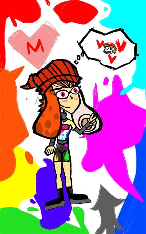 Inkling Meggy Redesign By Artsncrap On Deviantart