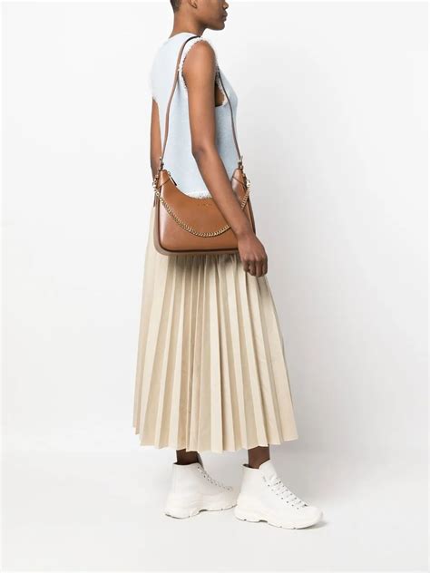 Michael Michael Kors Wilma Leather Shoulder Bag Farfetch