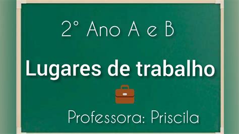 Videoaula de História 2 Ano Trabalho YouTube