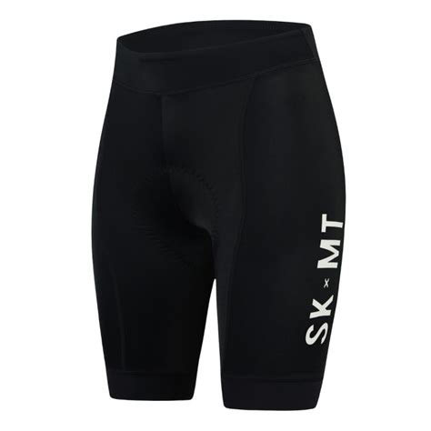 Womens Bike Shorts Padded Black