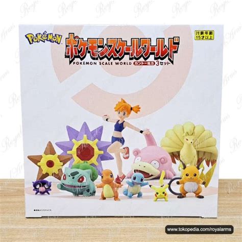 Jual Pokemon Scale World Kanto Region 3 Set Figures Toys Bandai