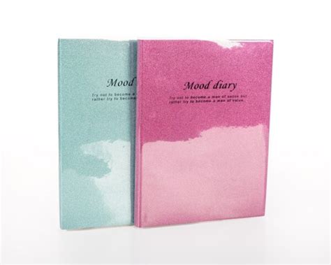 Glitter Diary Notebook Panda Stores