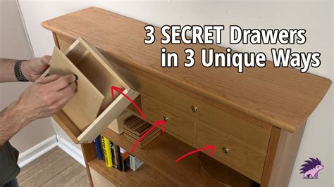 hide your stuff secret drawers that leave people guessing youtube