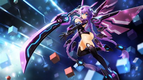 Purple Heart Neptune Drawn By Zhuorezhihen Danbooru
