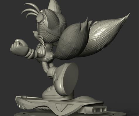 Artstation Miles Tails Prower Riders Resources