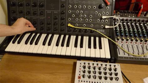 Mfb Tanzbar Lite And Korg Ms20 Youtube