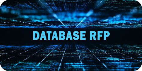 An Example Database RFP Template From Solutions Review