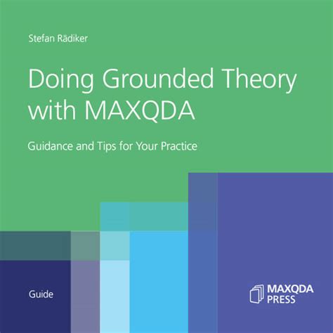 Doing Grounded Theory With Maxqda Maxqda Press Maxqda Press