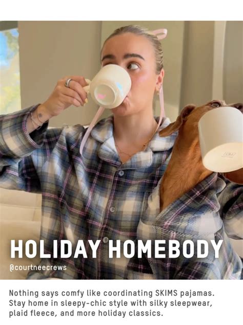Skims The Perfect Holiday Pajamas Milled