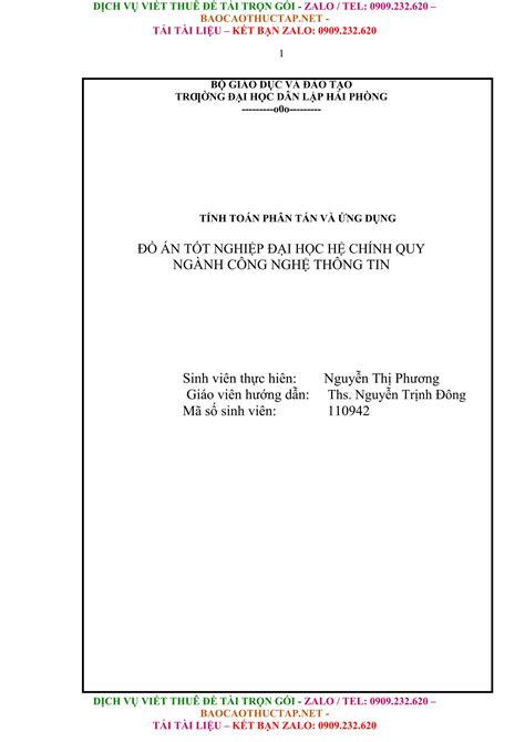 Đồ Án Tốt Nghiệp Tìm Hiểu Về Máy Tính Song Song Máy Ảo Song Song Pvm
