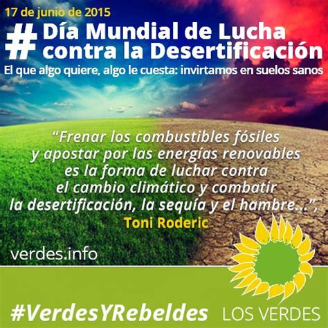 17 De Junio Día Mundial De Lucha Contra La Desertificación