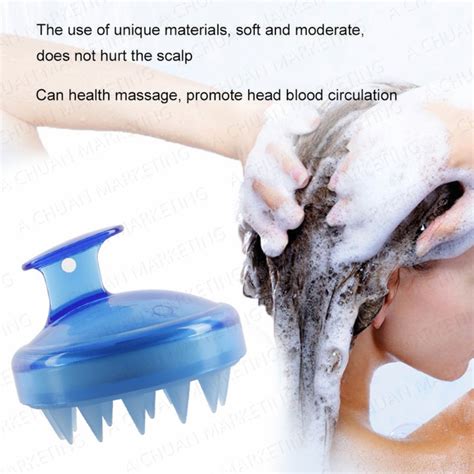 №wd 0229 Shampoo Scalp Head Shower Massage Massager Cleaning Scrub Hair