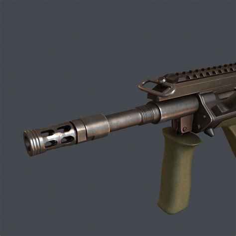 Aug A3 Rifle 3d Model