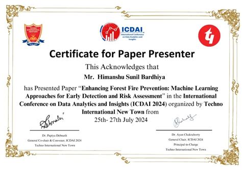 Himanshu Bardhiya On Linkedin Research Publication Icdai2024 Scopus