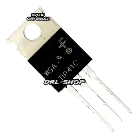 Tip41 Transistor Tip41c Tip 31 Tip31c Tip 41 C Original Mercadolivre