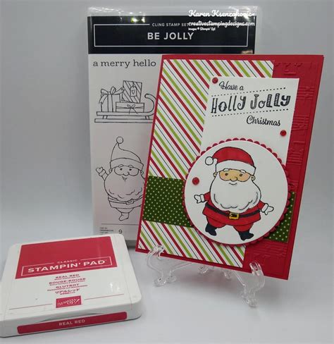 Stampin Up Be Jolly Creative Stamping Designs