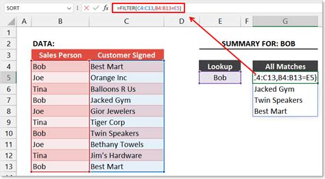 XLOOKUP Formula To Return All Matches