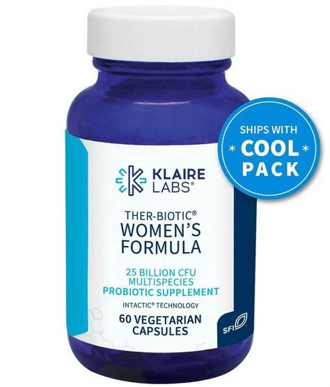 Klaire Labs Ther Biotic Womens Formula Probiotic 10 Targeted Species