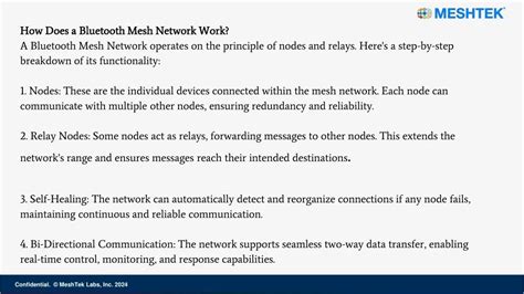 Ppt Understanding Bluetooth Mesh Networks A Comprehensive Guide Powerpoint Presentation Id