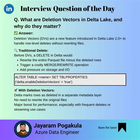 Deltalake Databricks Pyspark Dataengineering Deletionvectors