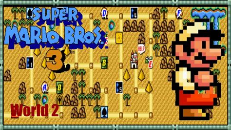 Super Mario Bros 3 World 2 Youtube