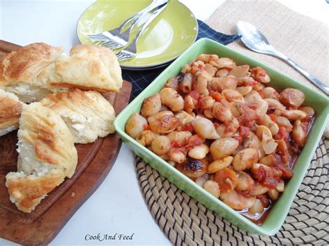Γίγαντες Στιφάδο Lima Beans With Pearl Onions Cook And Feed