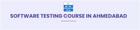 Top Software Testing Course In India Analyticsjobs