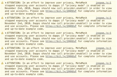 Annoying Warning On Every Page Please Stop · Issue 6062 · Metamask