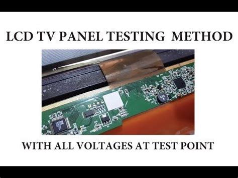 LCD LED TV PANEL TCON VOLTAGE AND SIGNAL WITH PRACTICAL UNDERSTANDING BY MAGICCARE ELECTRONICS