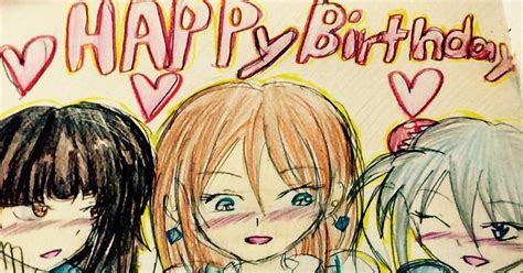 オリキャラ、コラボ、誕生日 アイリスさんオリキャラさゆりちゃんのお誕生日おめでとうイラスト 優（やさ）ピクシブ活動中のイラスト Pixiv