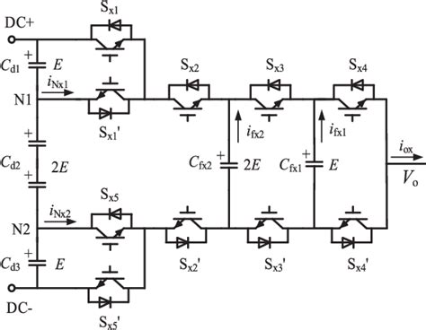Figure 1 From An Improved Phase Shifted PWM For A Five Level Hybrid Clamped Converter With