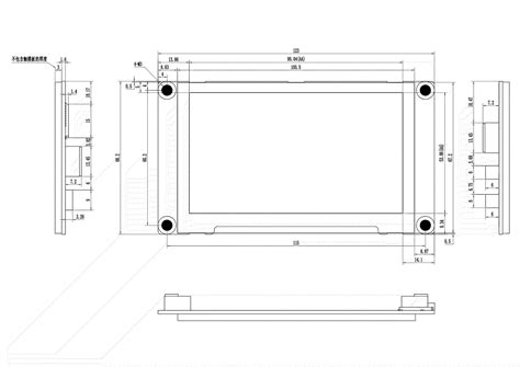 W043u8048m 5 R 43 Inch Resistive Touch Uart Lcd Display Whtclcd