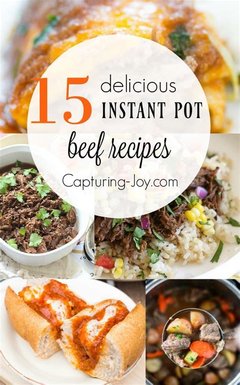 Delicious And Easy Instant Pot Beef Recipes Kristen Duke