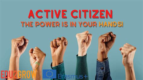 Active Citizen The Power Is In Your Hands Edu2grow