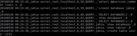 Activating Mariadb Audit Log Blog By Jay Mutkawoa Nitin