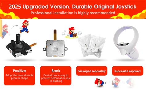 Joystick Replacement Kit For Oculus Quest 3 Controller