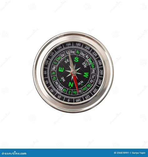 Compass Isolated On White Background Stock Image Image Of Magnet