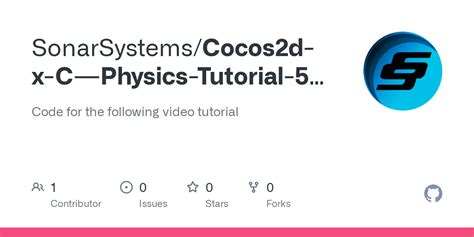 github sonarsystems cocos2d x c physics tutorial 5 adding a