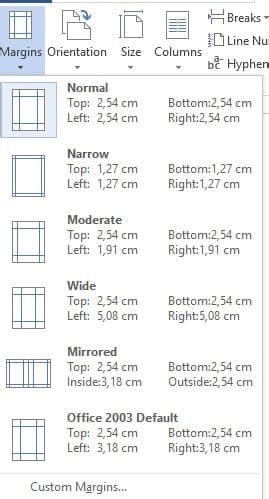 Apa Itu Margin Di Microsoft Word