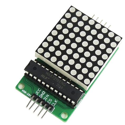Módulo Matriz De Led 8x8 Com Max7219 Br EletrÔnica