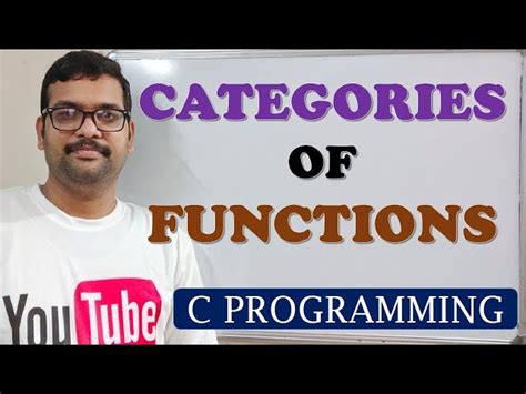 Free Video Categories Of Function Definitions C Programming From