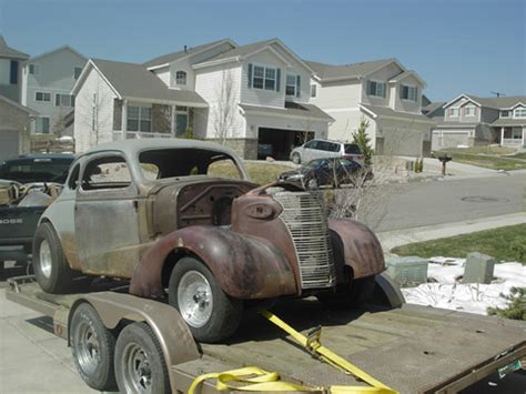 1938 Chevy Coupe Prostreet Streetrod Photo Gallery Restoration By