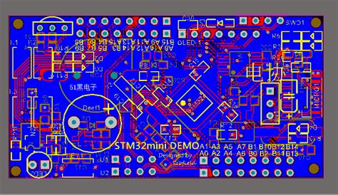 Stm F C T Mini Pcb Demo Altium Designer