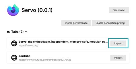 Using Devtools The Servo Book